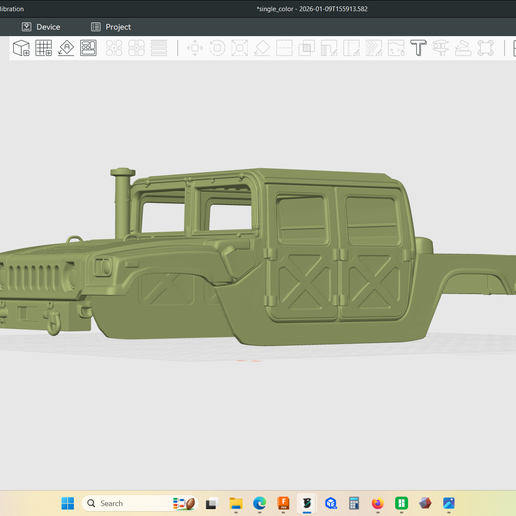🚚 AM General Humvee M1097A2 HMMWV variante civil cuerpo estilo hueco ...