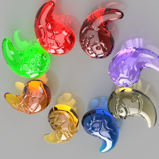 🔗 The legend of Zelda - Tears of the Kingdom - Zonai stones - 3D Model ...