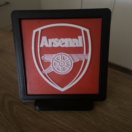 ⬆️ Logo d'Arsenal FC à poser・Fichier STL pour Impression 3D・Cults