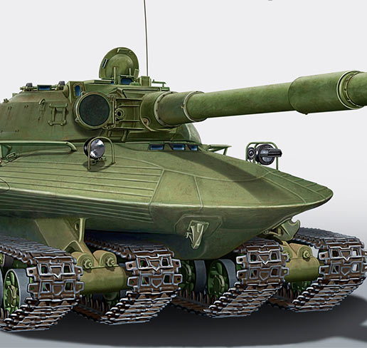 🪖 Object 279 1:100・ 3D File for 3D printing・Cults