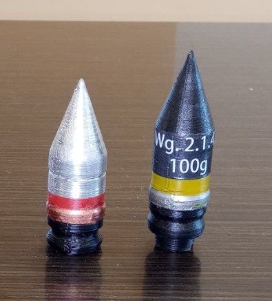 3D print WW2 German 2cm KwK 30 Panzergranate 40 Projectiles・Cults