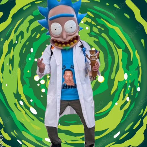 3D print Rick Sanchez from "Rick and Morty".・Cults