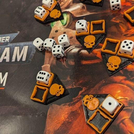 🧸 Kill Team HIVESTORM wound tracker pre-order bonus・Free 3D File for ・Cults