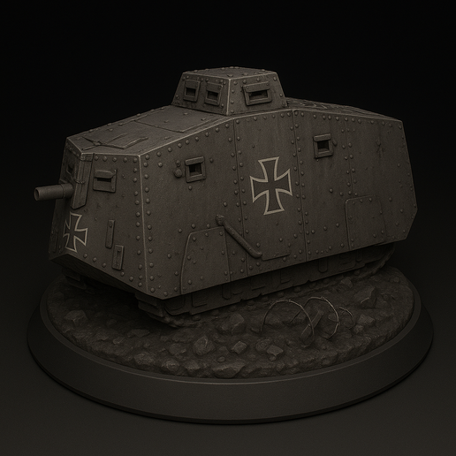 a7v diorama