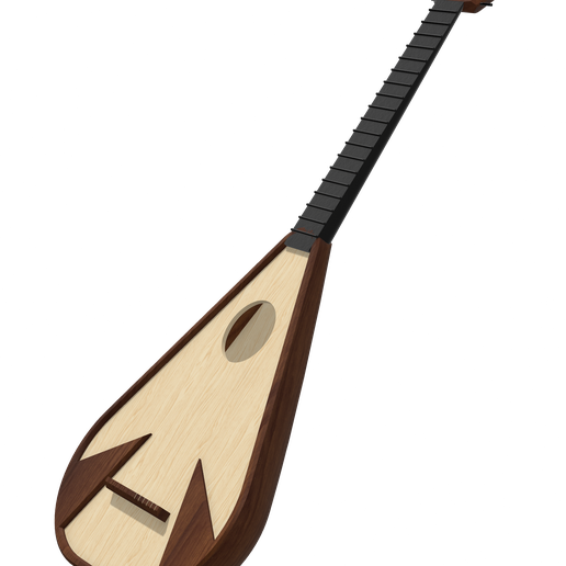 🎵 Scanlan's Lute (The Legend of Vox Machina)・ STL File for ・Cults