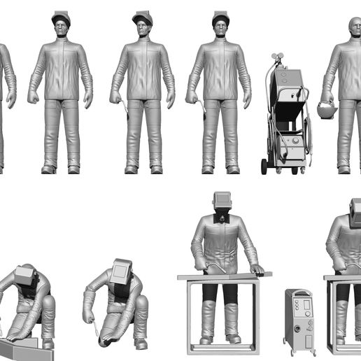 👷 Welders for 3D printing STL・ STL File for 3D printing・Cults
