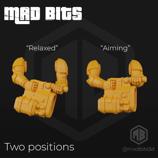 🔫 Magnetizable Bulky Weapons・ 3D File for 3D printing・Cults