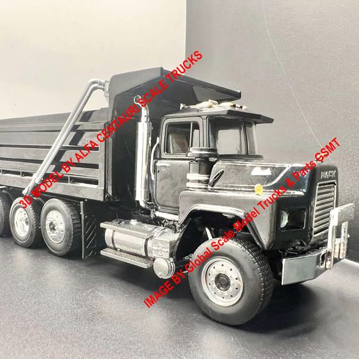 🚕 MACK DM690 1/32 SCALE CAB・ STL File for 3D printing・Cults