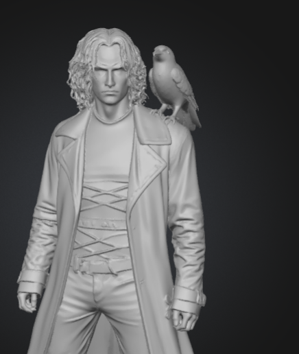 🐦 THE CROW BRANDON LEE FIGURE・ STL File for 3D printing・Cults