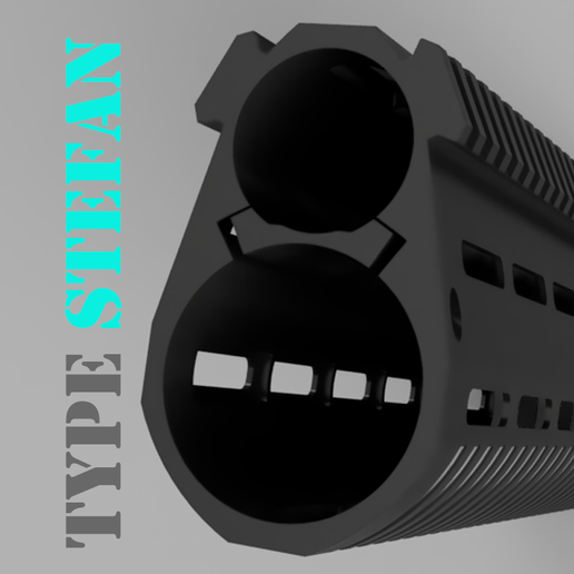 🔧 AEA Handguard M-Lok Floating Barrel・ STL File for 3D printing・Cults