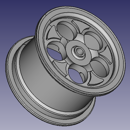 STL file WHEEL RIM RC SPORTCAR CUSTOM DESIGN 🛞 ・3D printing model to ...