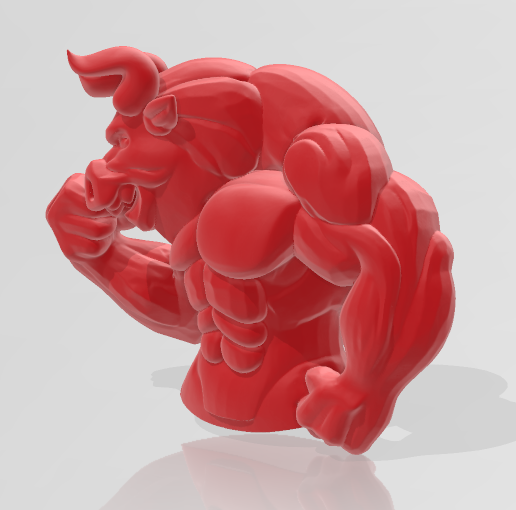 STL file Red Bull 3D Printable Model STL OBJ 🐂 (OBJ and 3MF)・Design to ...