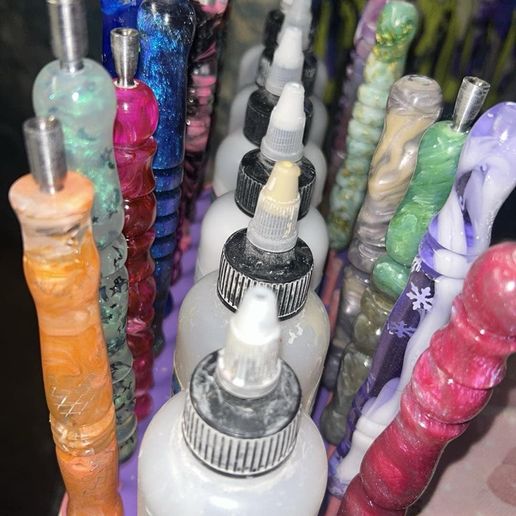 Drying Rack for Hand Turned Pens・ STL Datei für 3D-Druck・Cults