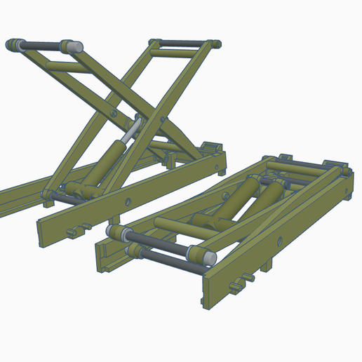 🚚 (ADD-ON) GMC CCKW 353 High-Lift cargo body (heil)・ STL File for 3D ...