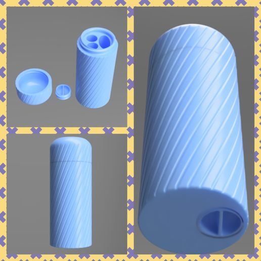 STL file Joint (2) and (bic) lighter case 📦 ・3D print model to download ...