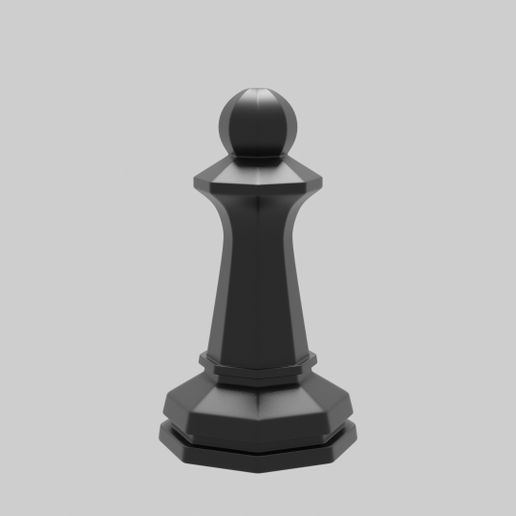 ♟️ Pawn Chess Coin・ STL File for 3D printing・Cults