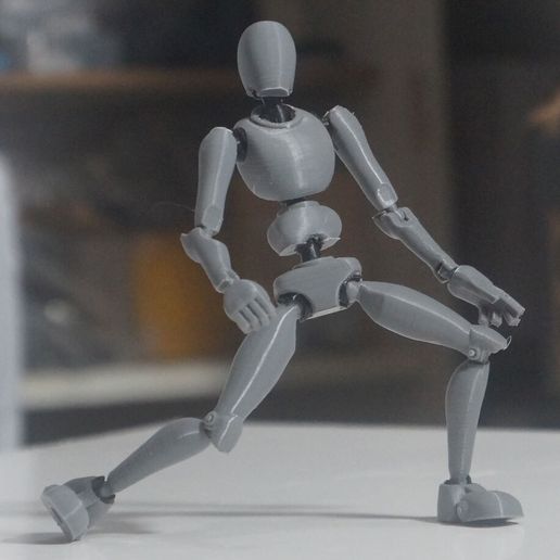 🎨 Flexybones Articulated Action Figure Poseable Mannequins・ 3D File for ...