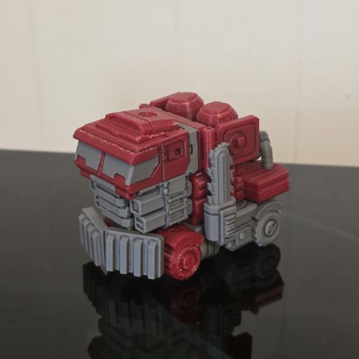 🤖 Transforming Robot - Truck・Free STL File for 3D printing・Cults