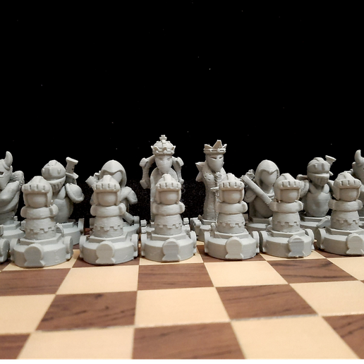 ♟️ ChessCraft: The Artisan Set - Custom 3D Printed Chess Pieces・ STL ...