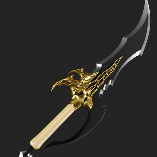 🗡️ Solo Leveling - Kasaka's Venom Fang Dagger・ 3D File for 3D printing ...