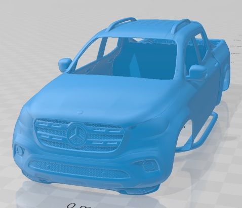 🚗 Mercedes Benz X Class Power 2018 Printable Body Car・ 3D File for ・Cults