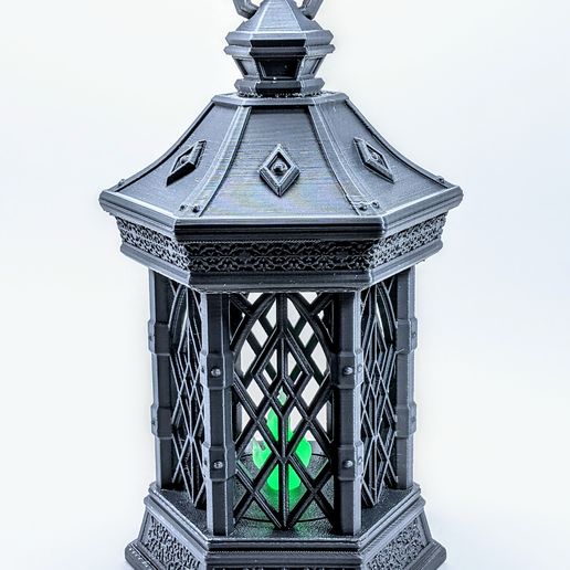 🏮 Teal Light Lantern・ 3D File for 3D printing・Cults