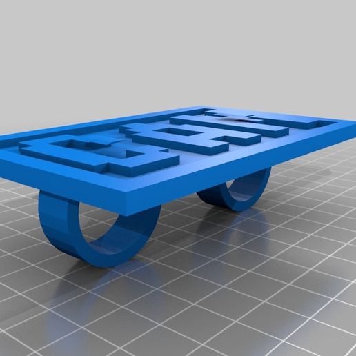 Free 3D file CAM Customized Word Ring・3D print model to download・Cults