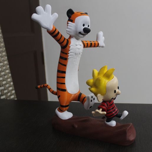 3D printable Calvin and Hobbes・Cults