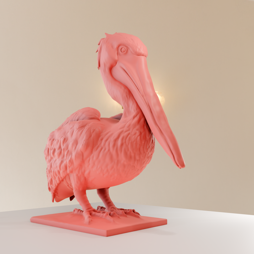 🐦 pelican stl・ STL File for 3D printing・Cults