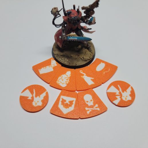 🎲 KT24 Nemesis Claw Tokens (deboss and multicolor)・ 3D File for 3D ...