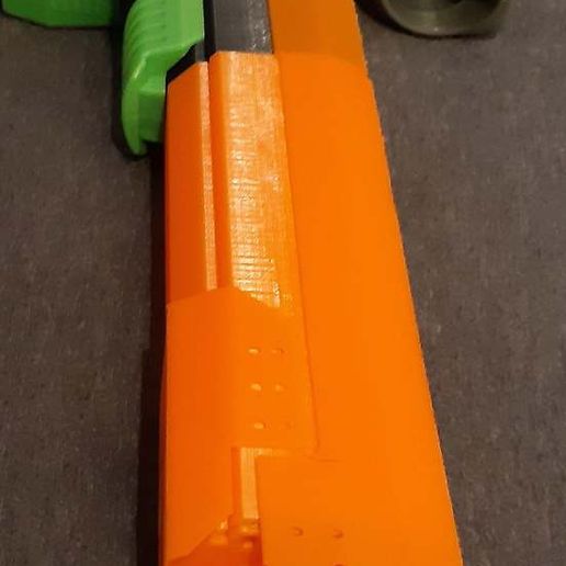 Free 3D file Nerf Slingfire barrel replacement / extension・3D print design to download・Cults