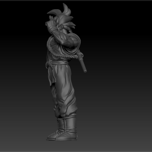 OBJ file Goku Dragon ball 🐉 ・3D printing template to download・Cults