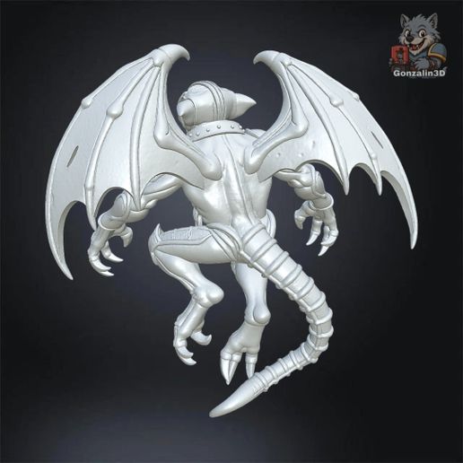 😈 Devil Flying Slave - Flying Demon・Free STL File for 3D printing・Cults