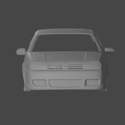 🚗 VOLKSWAGEN GOLF MK4 RC CAR BODY・ STL File for 3D printing・Cults