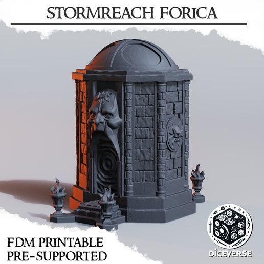 🎲 Stormreach Forica Portal・ 3D File for 3D printing・Cults