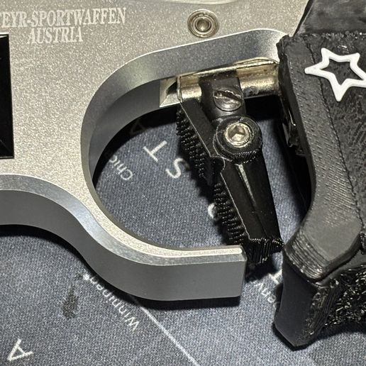 ⚽ Replacement Steyr Angled Trigger Blade・ STL File for 3D printing・Cults