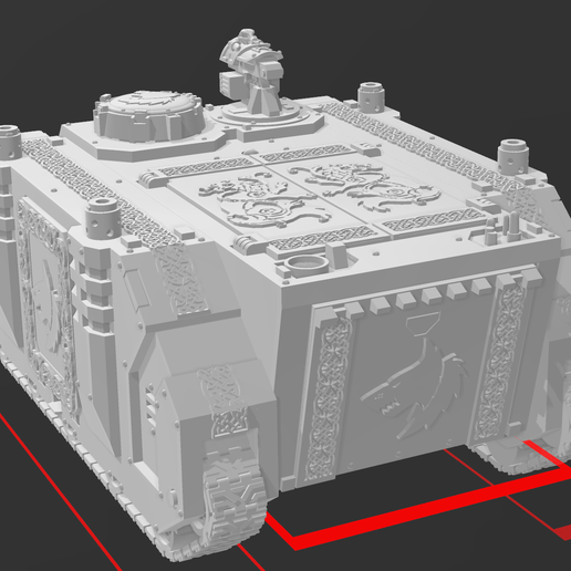 🛰 Space viking rhino・ 3D File for 3D printing・Cults