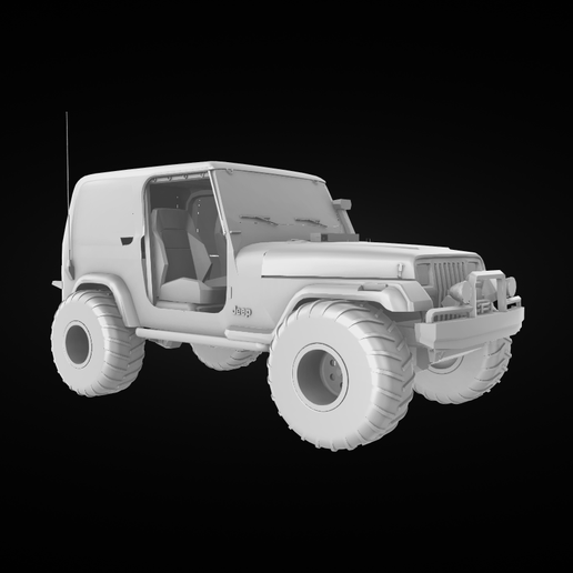 🚗 Jeep・ STL File for ・Cults