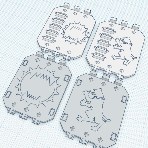 🚪 Grimdark Ground Plunderer Doors for the 12th Legion of World Chompers ...