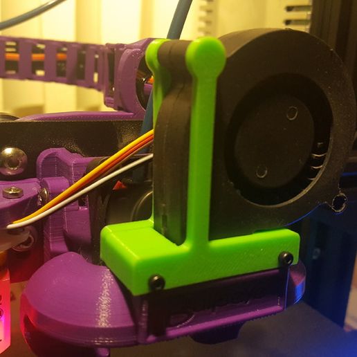 Download free STL file Bullseye 5015 Fan Adapter • 3D printing design ・ Cults