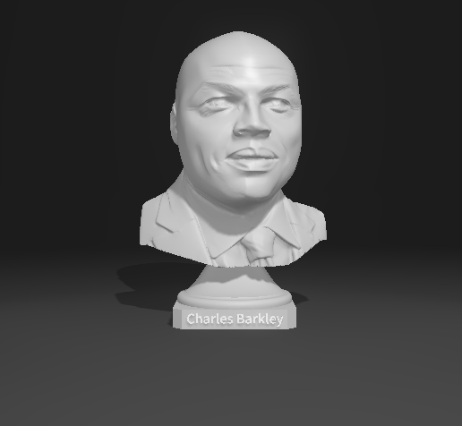 👤 Charles Barkley - Premium Statue・ STL File for 3D printing・Cults