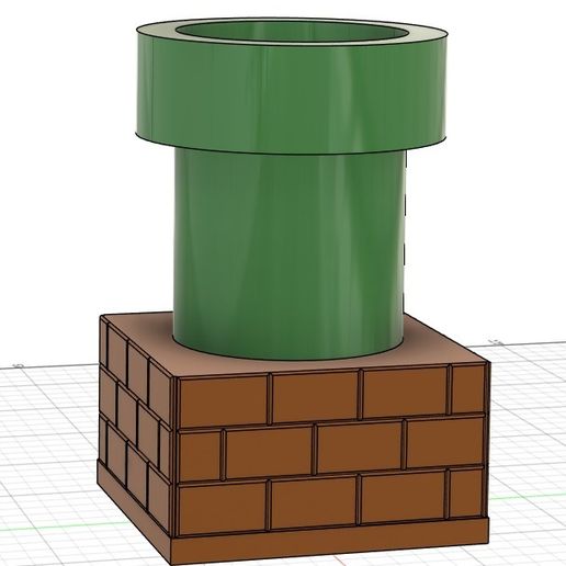 🖊️ Super Mario tube・ STL File for 3D printing・Cults