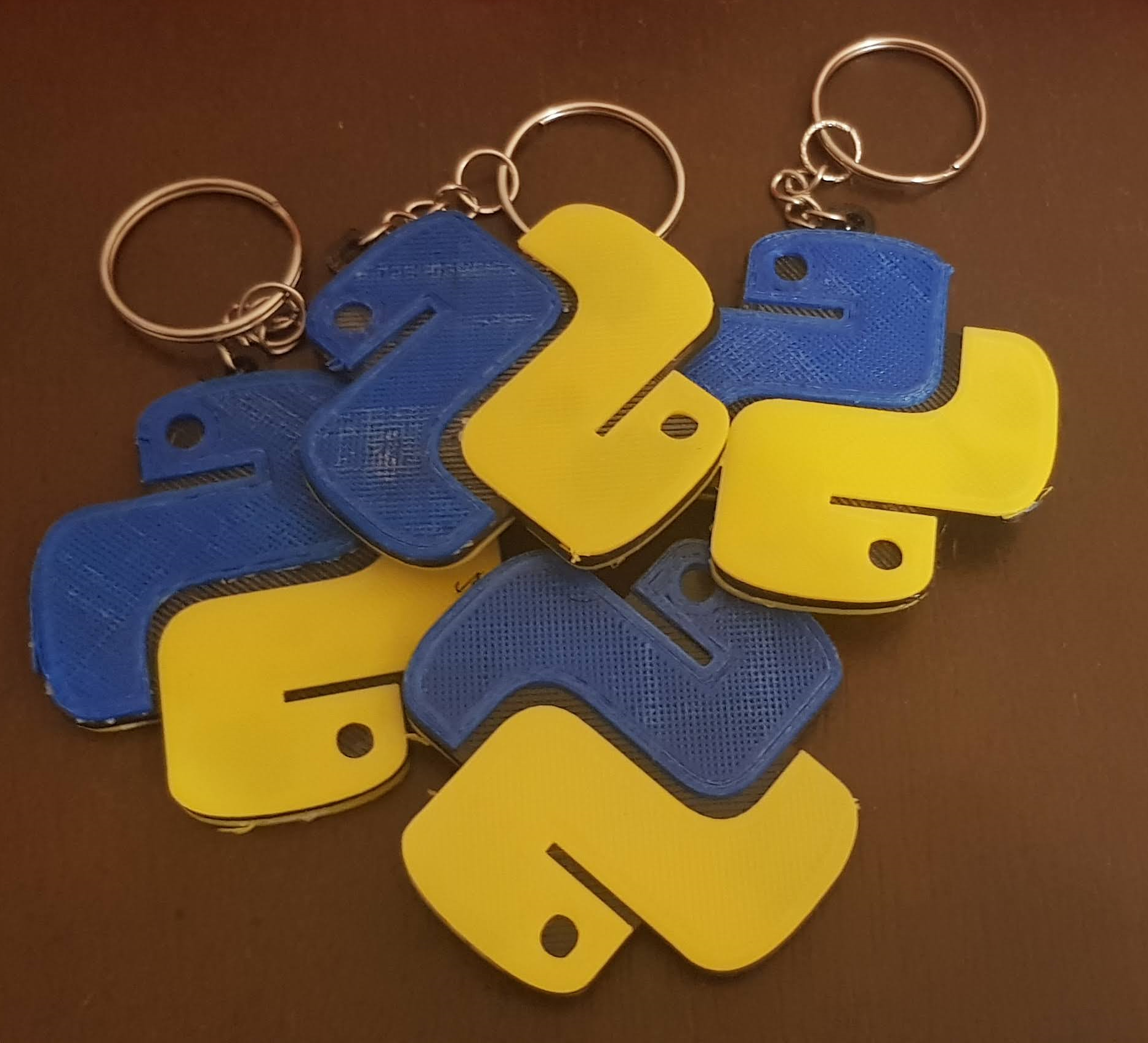 Download OBJ file Python Keychain • Template to 3D print ・ Cults