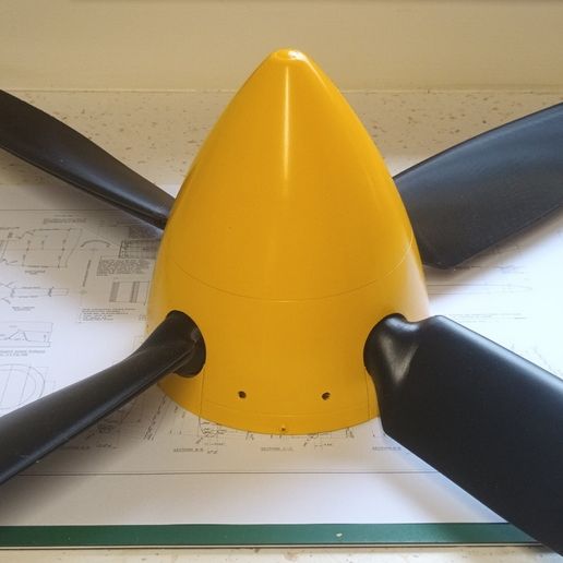 🚁 Spitfire Propeller・Free 3D File for ・Cults