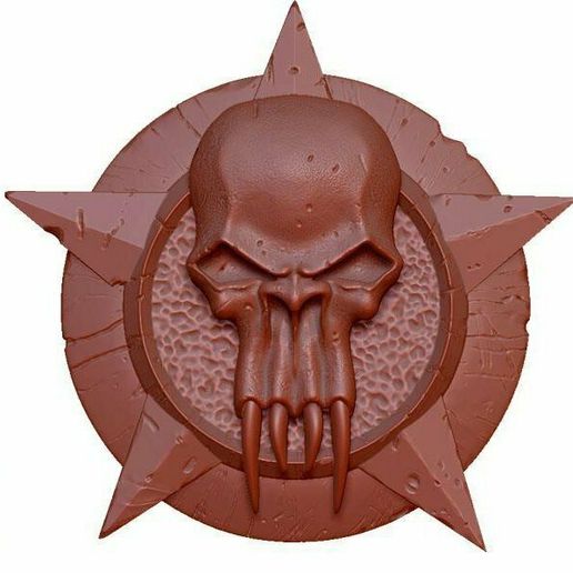 📛 Darkwatch Badge・Free 3D File for ・Cults