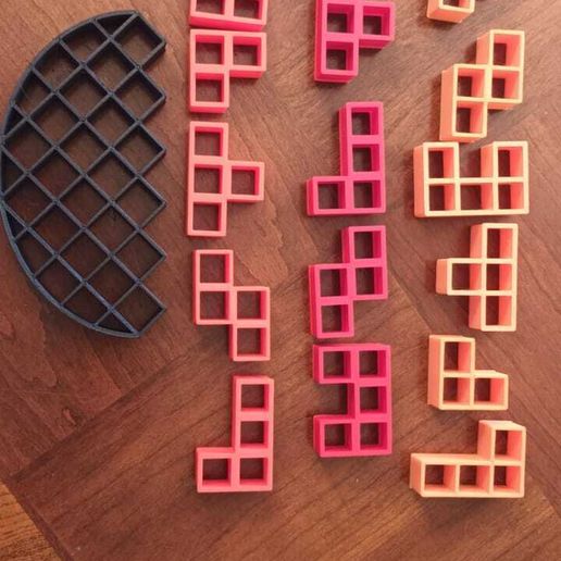 ⚖️ Tetris Balance・Free GCODE File for 3D printing・Cults