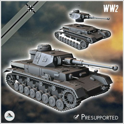 🇩🇪 Panzer IV Ausf. F2 F late - Germany Eastern Western Front Normandy ...