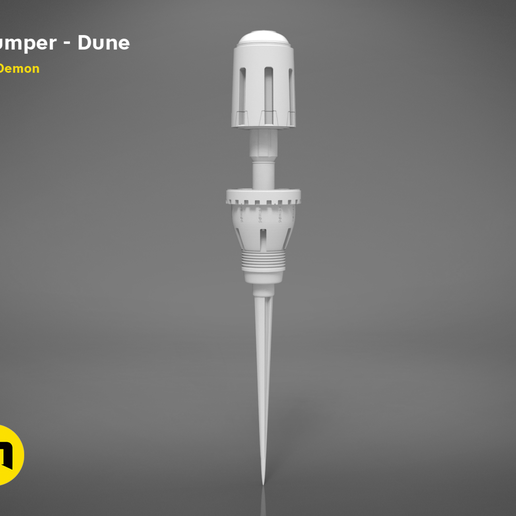🔫 Thumper - Dune・ 3D File for 3D printing・Cults