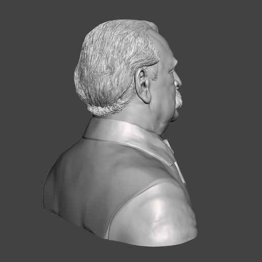 📁 3D Model of Grover Cleveland - High-Quality STL File for 3D Printing ...