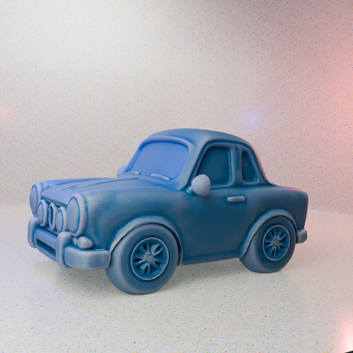 🚗 Renault Torino classic argentine car - Tooned car・ STL File for 3D ...